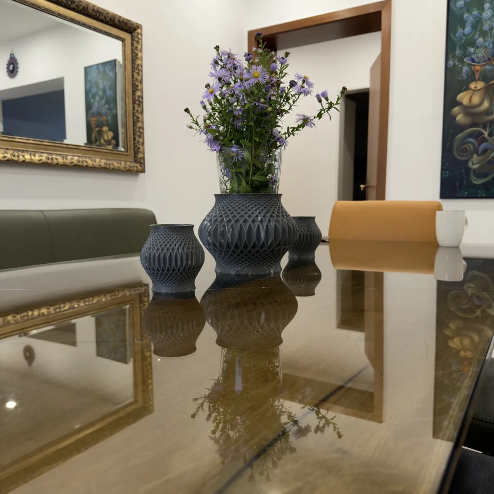 Parametric 3D Vase with Geometric Structure by SmartWorkbench ...