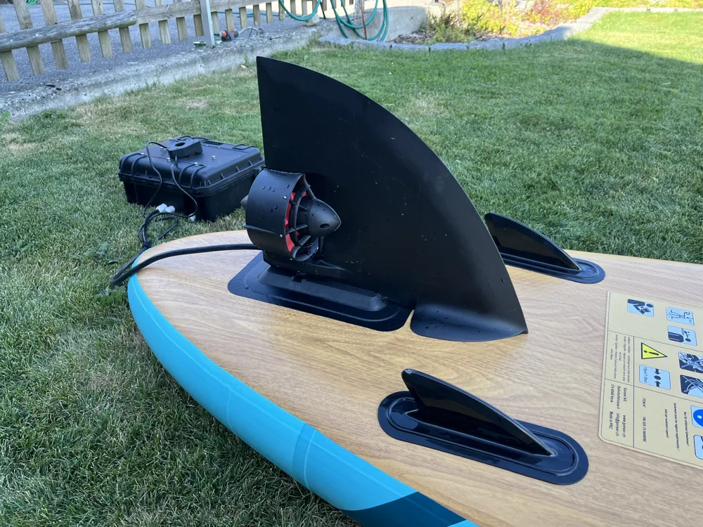 Electric Thruster Fin for Paddle Board (SUP) - Free 3D Print Model ...
