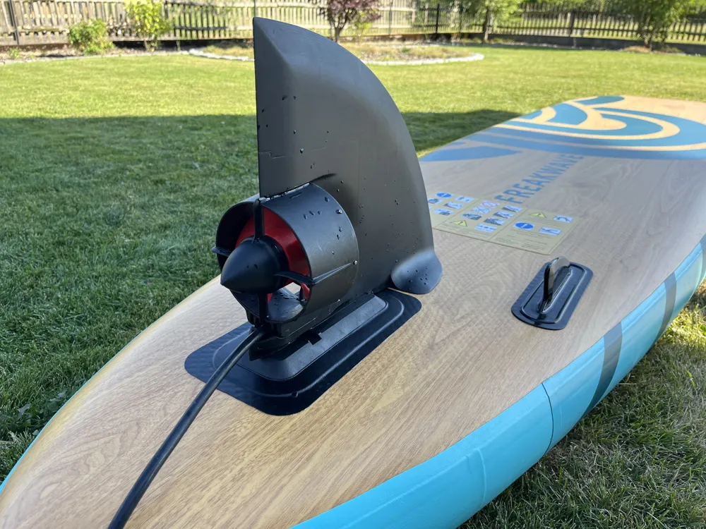 Electric Thruster Fin for Paddle Board (SUP) - Free 3D Print Model ...