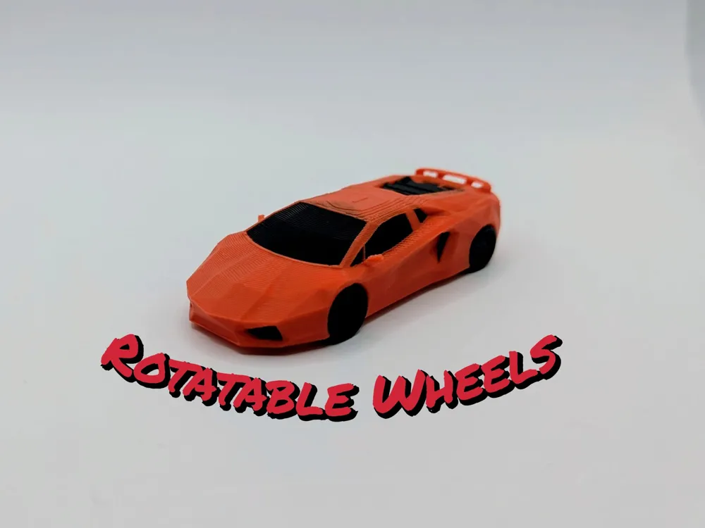 Low Poly Car by Flexi-Maker MakerWorld: Download Free 3D Models