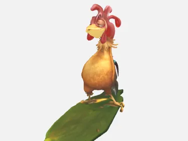 Chicken Joe / single color - Free 3D Print Model - MakerWorld