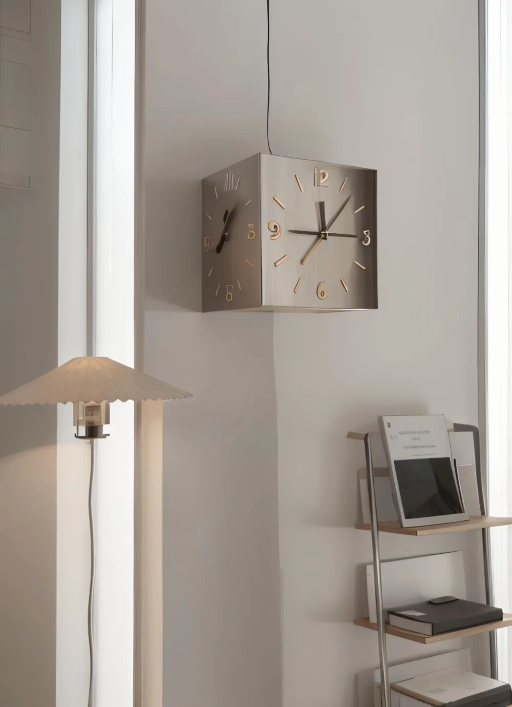 Corner Clock - Free 3D Print Model - MakerWorld