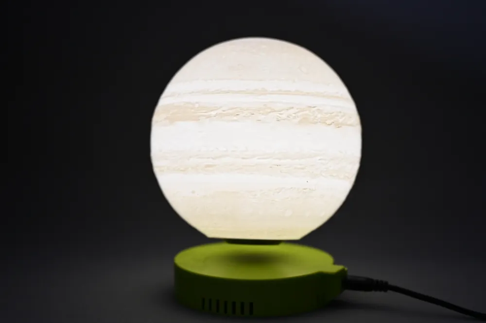 Jupiter Maglev Lamp - Free 3D Print Model - MakerWorld