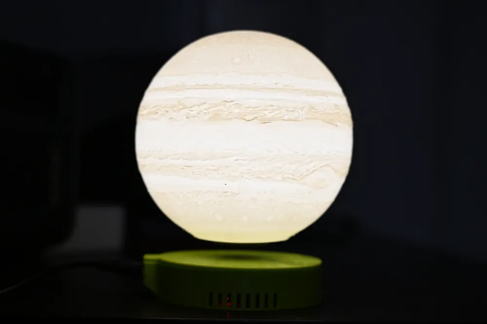 Jupiter Maglev Lamp - Free 3D Print Model - MakerWorld