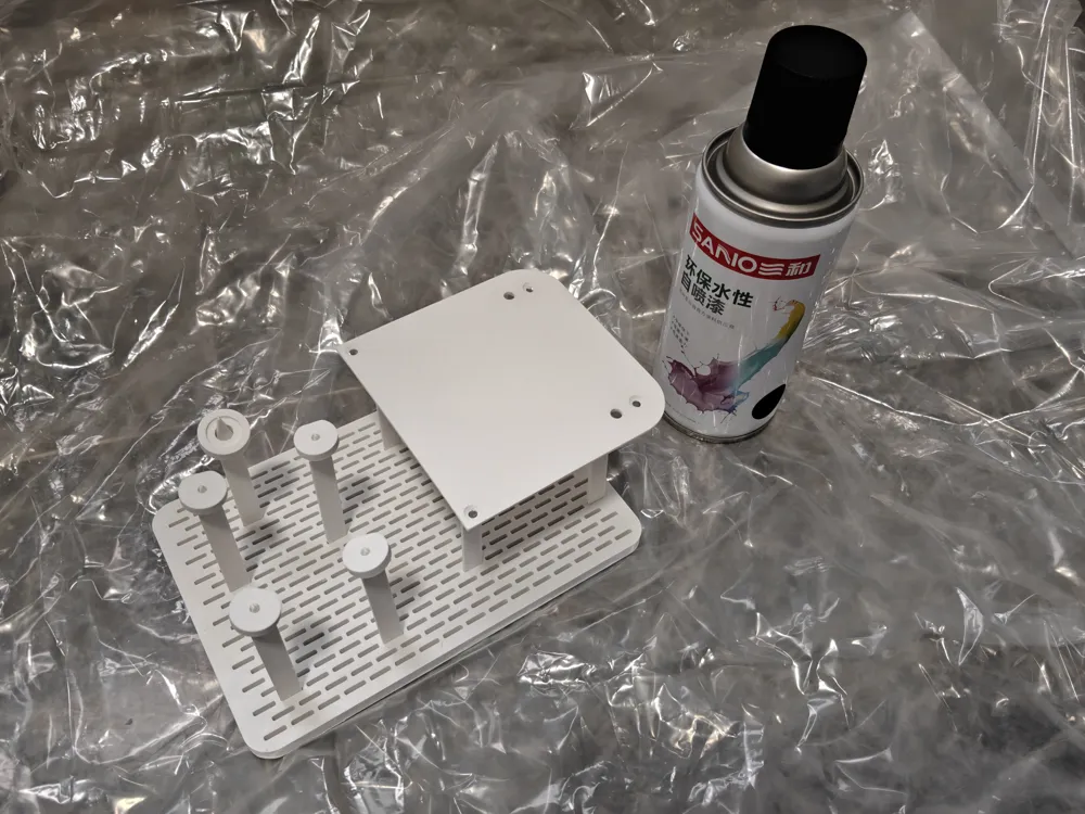 Flexible spray painting stand - Free 3D Print Model - MakerWorld