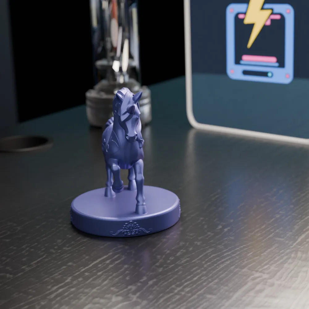 Cute Ornate Unicorn by TheLightning MakerWorld: Download Free 3D Models