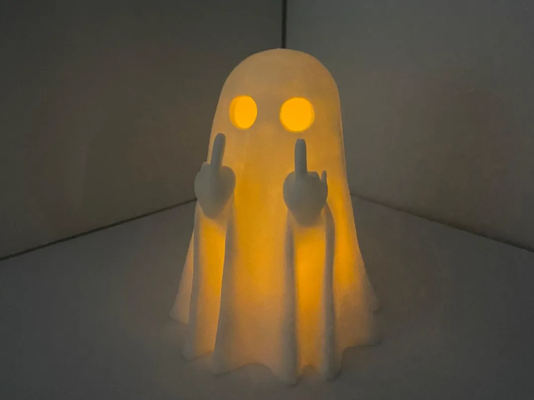 Spooky ghost light by Joris Graven MakerWorld: Download Free 3D Models