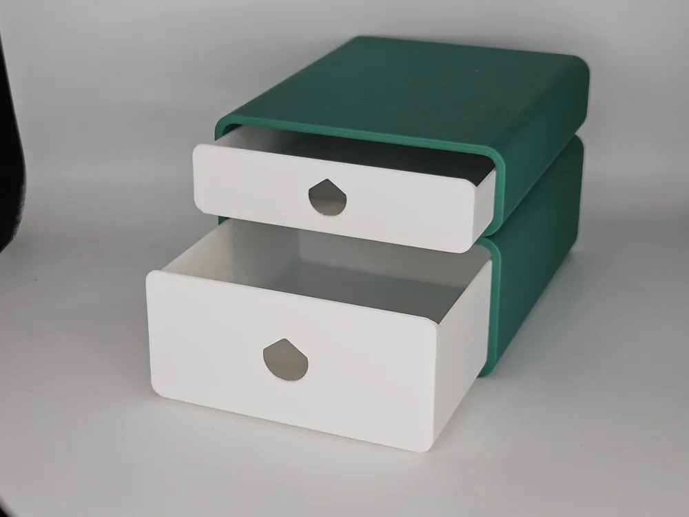 Drawer System - parametric and stackable - Free 3D Print Model - MakerWorld