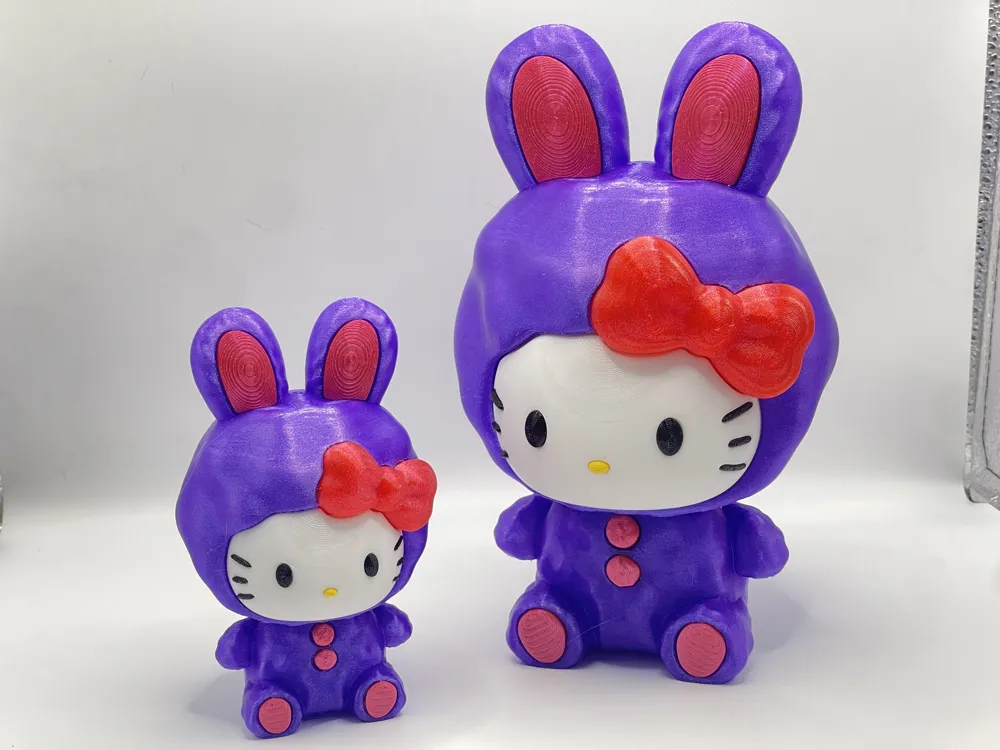 Serie Conejo Sanrio Hello Kitty~No requiere AMS Adorno de juguete con ...