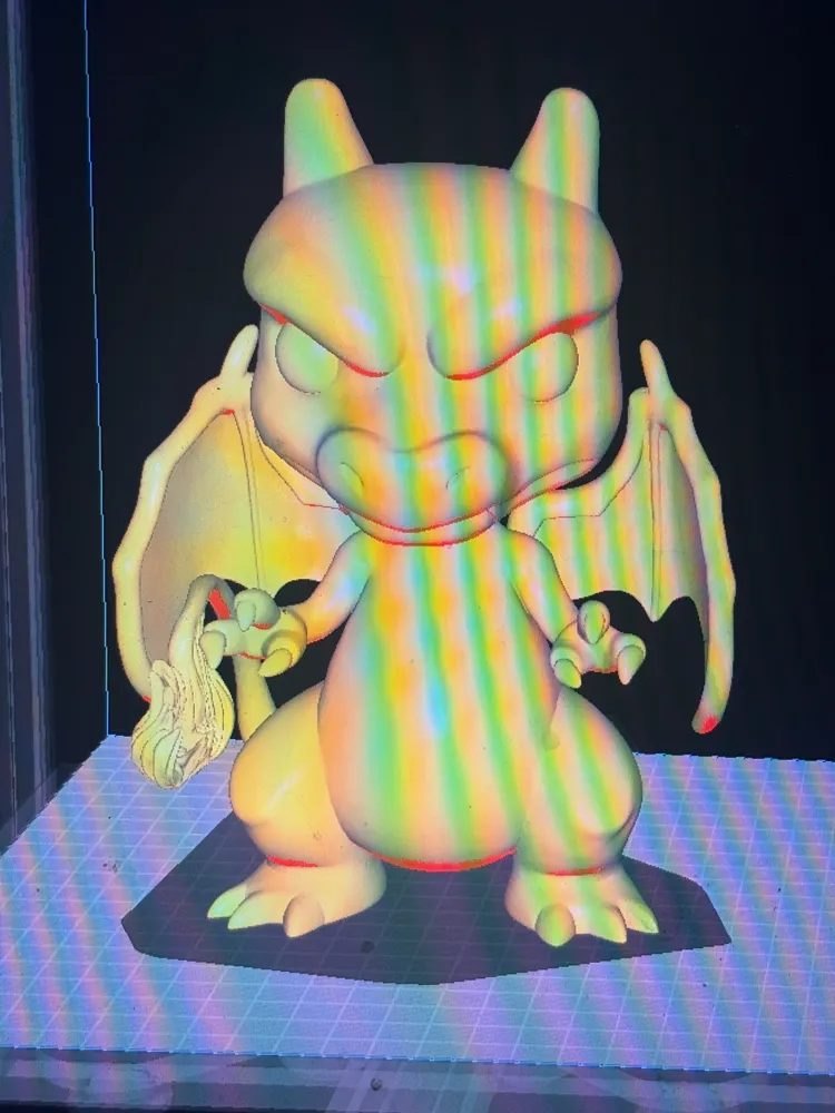 Pokemon fire dragon - Free 3D Print Model - MakerWorld