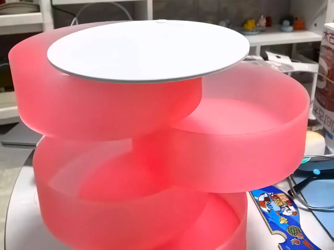 Rotating Four-Tier Storage Box - Free 3D Print Model - MakerWorld