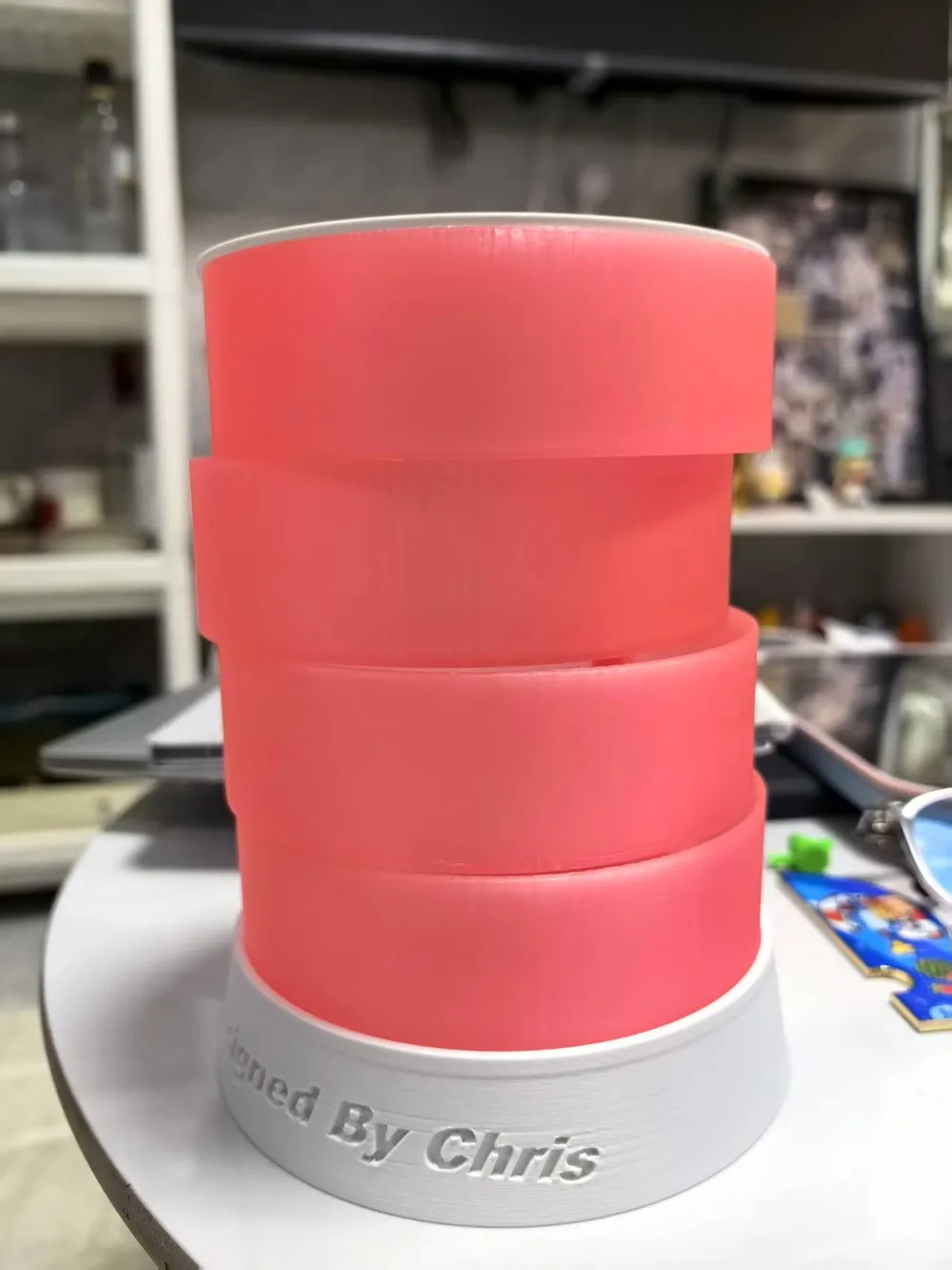 Rotating Four-Tier Storage Box - Free 3D Print Model - MakerWorld
