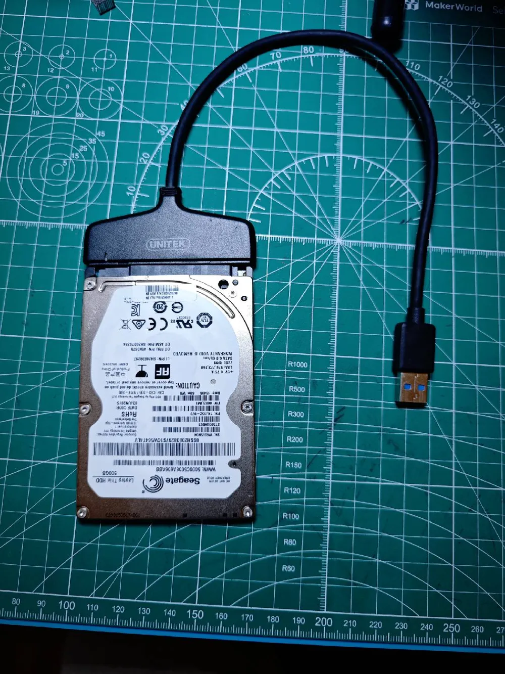Easy Drive Cable 2.5-inch Mechanical Hard Drive Enclosure by 玩转智能 ...