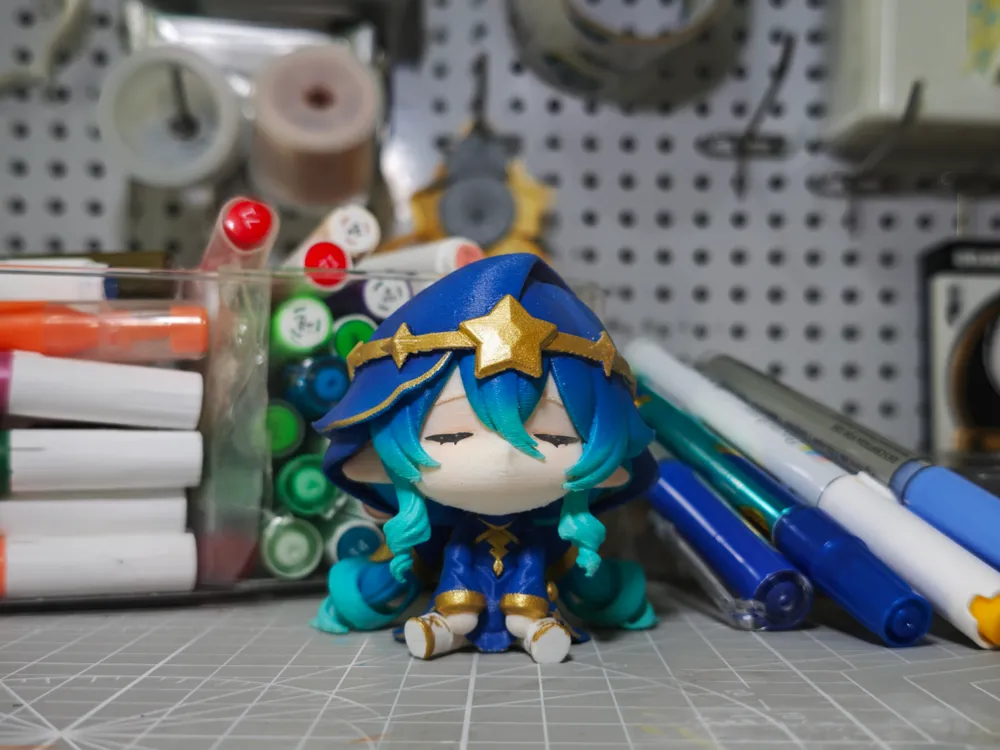 Genshin Impact · Chibi Layla by 江上寒 MakerWorld: Download Free 3D Models