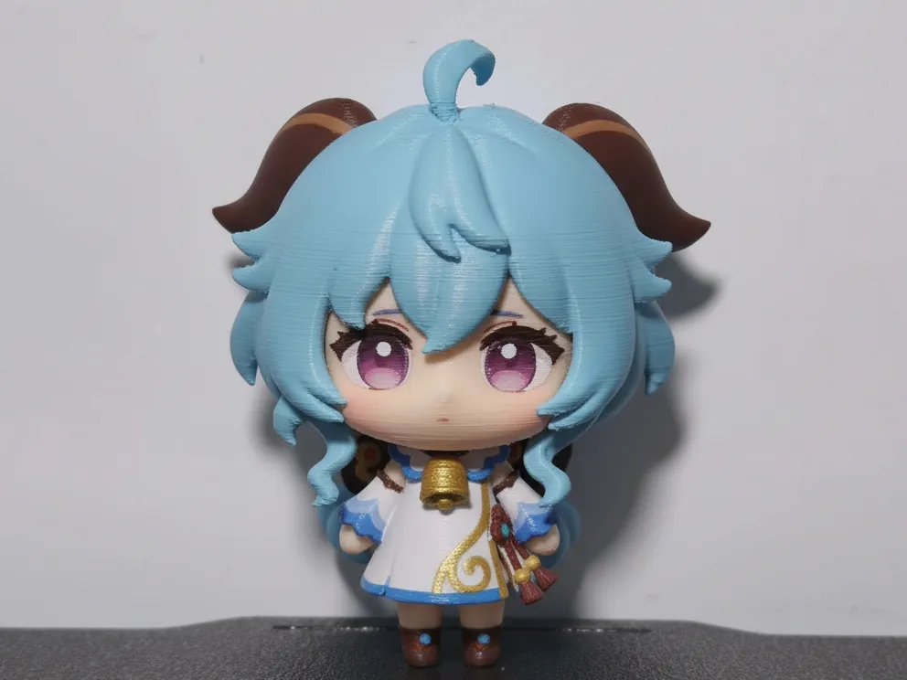 Ganyu Chibi Figure by 江上寒 MakerWorld: Download Free 3D Models