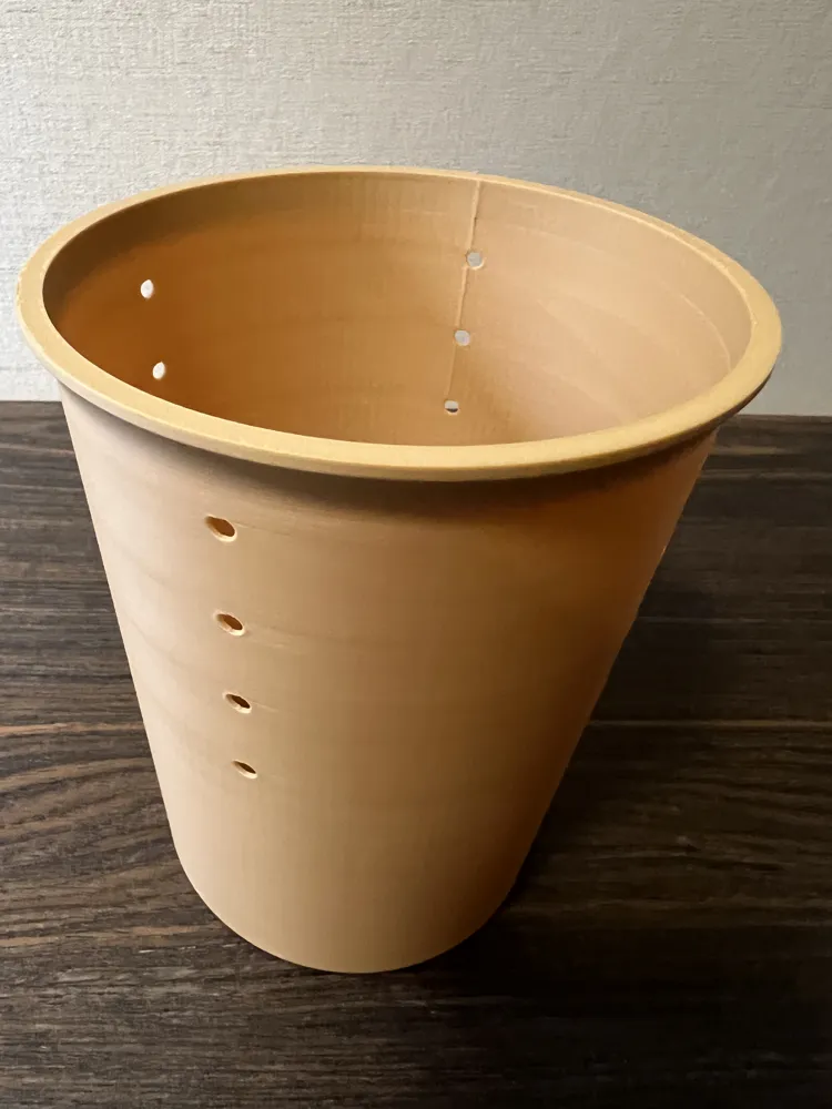 Ultra-thin pot without drainage holes by little maker MakerWorld ...