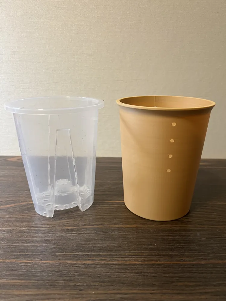 Ultra-thin pot without drainage holes by little maker MakerWorld ...