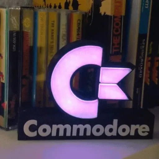 Commodore LED Light - Free 3D Print Model - MakerWorld