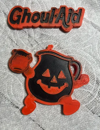 Ghoul-Aid Man Magnet - Free 3D Print Model - MakerWorld