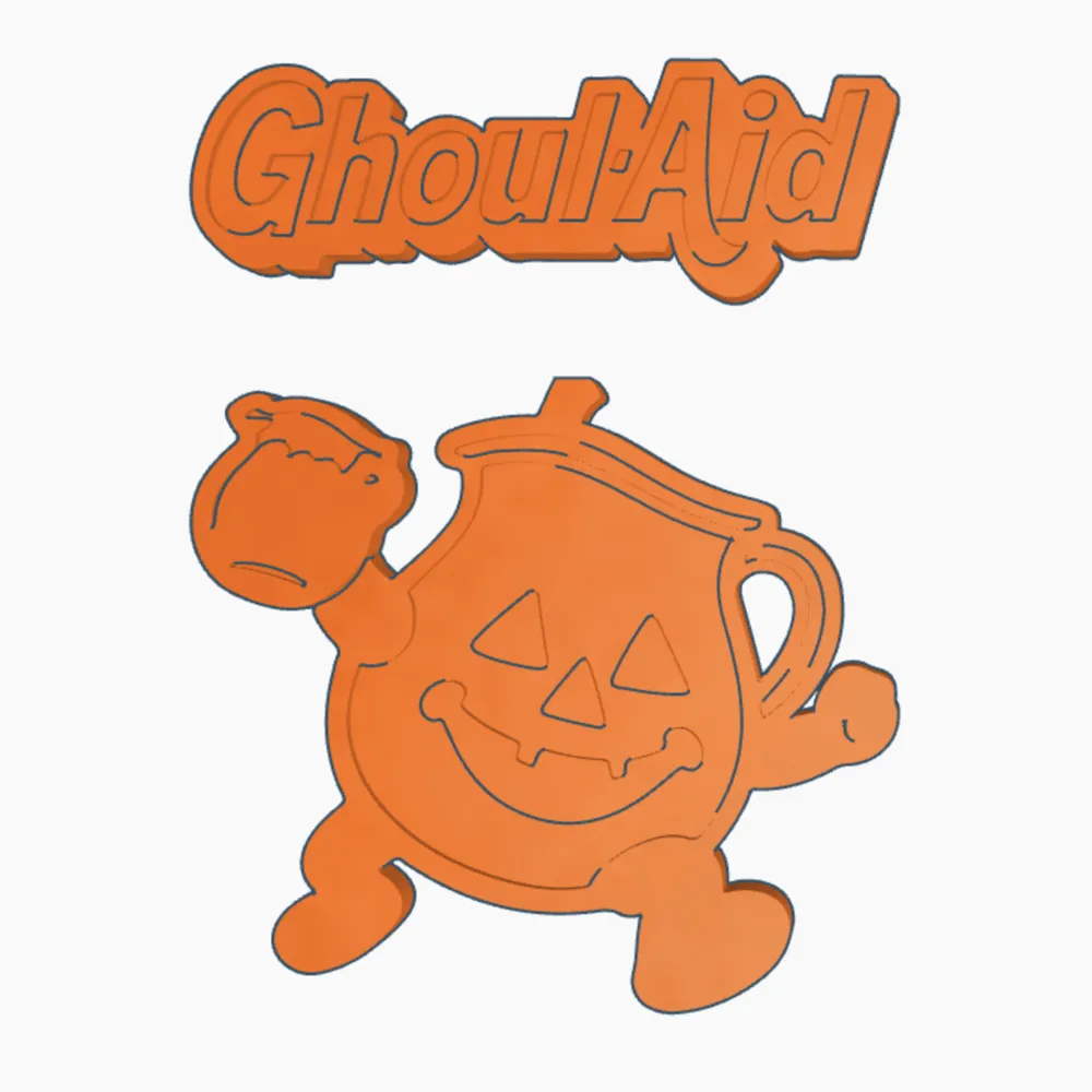 Ghoul-Aid Man Magnet - Free 3D Print Model - MakerWorld