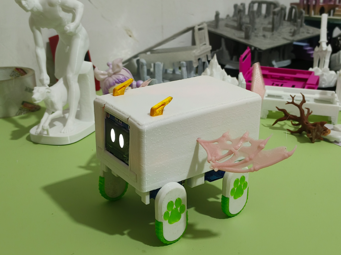 Hakimi Smart Desktop Pet Enclosure STM32, ESP32 Puppy Casing 1.3-inch ...