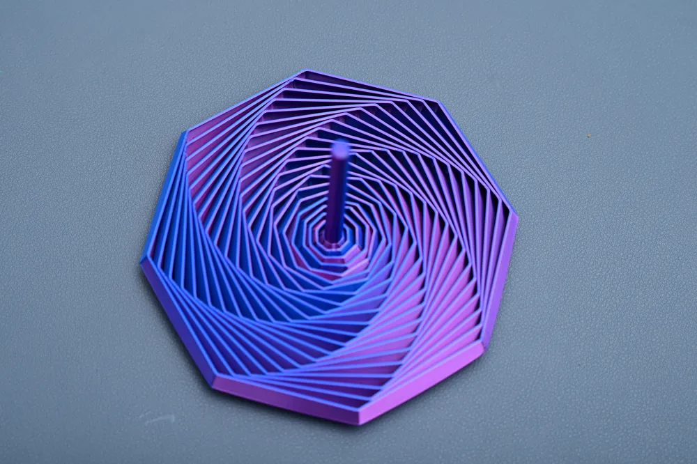 Octagonal Fidget Spinner (Print in Place, no supports) - Free 3D Print ...