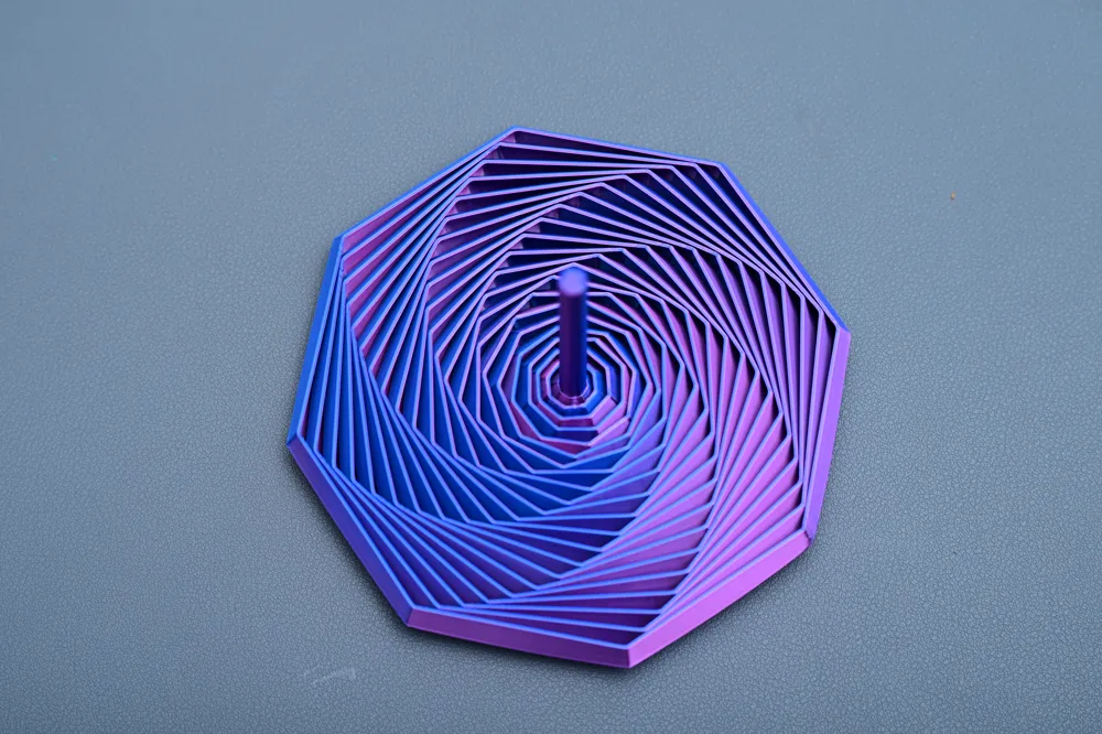 Octagonal Fidget Spinner (Print in Place, no supports) - Free 3D Print ...