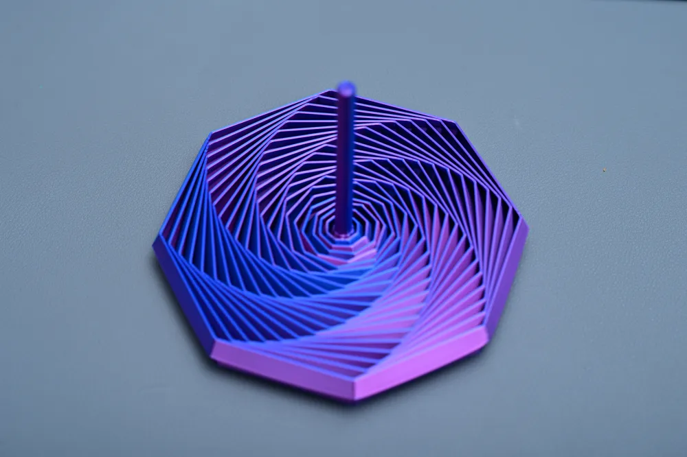 Octagonal Fidget Spinner (Print in Place, no supports) - Free 3D Print ...