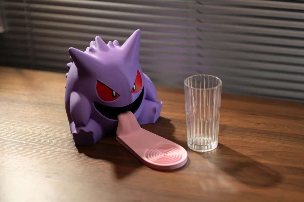 094 Gengar Tissue Box - Free 3D Print Model - MakerWorld