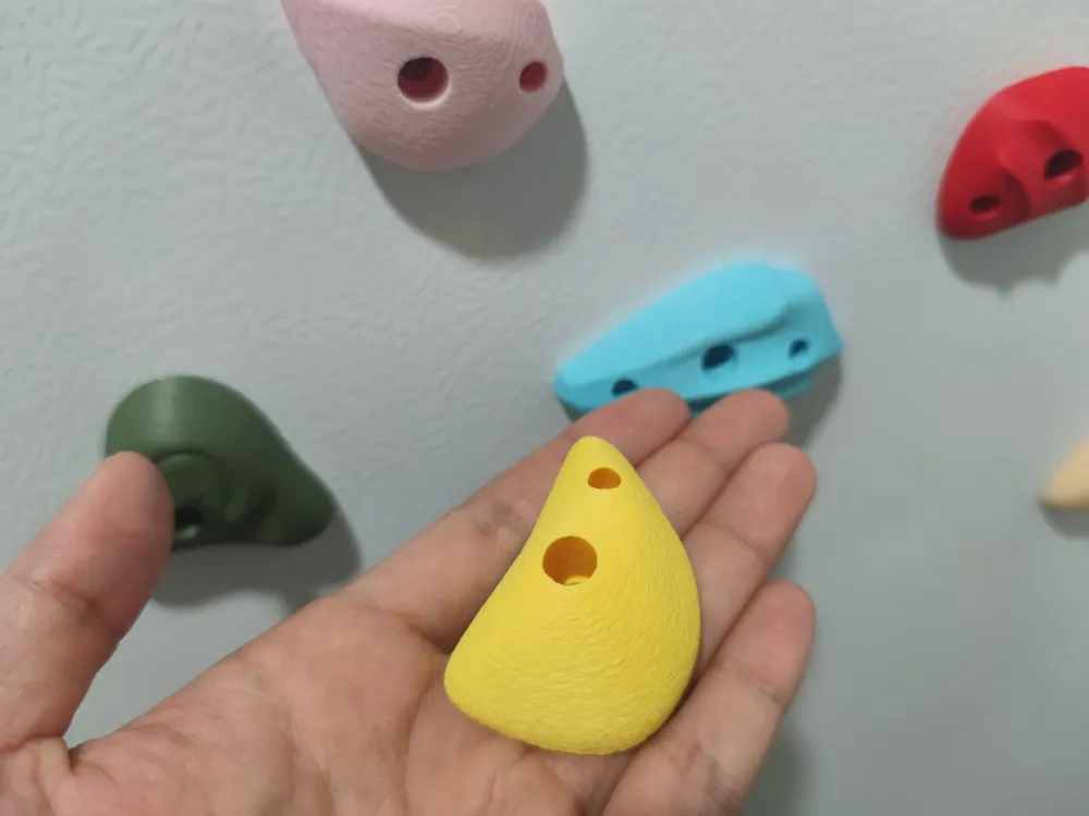 Climbing Hold Fridge Magnets - Free 3D Print Model - MakerWorld