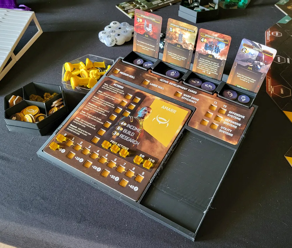 EVE: War for New Eden Playerboard - Free 3D Print Model - MakerWorld