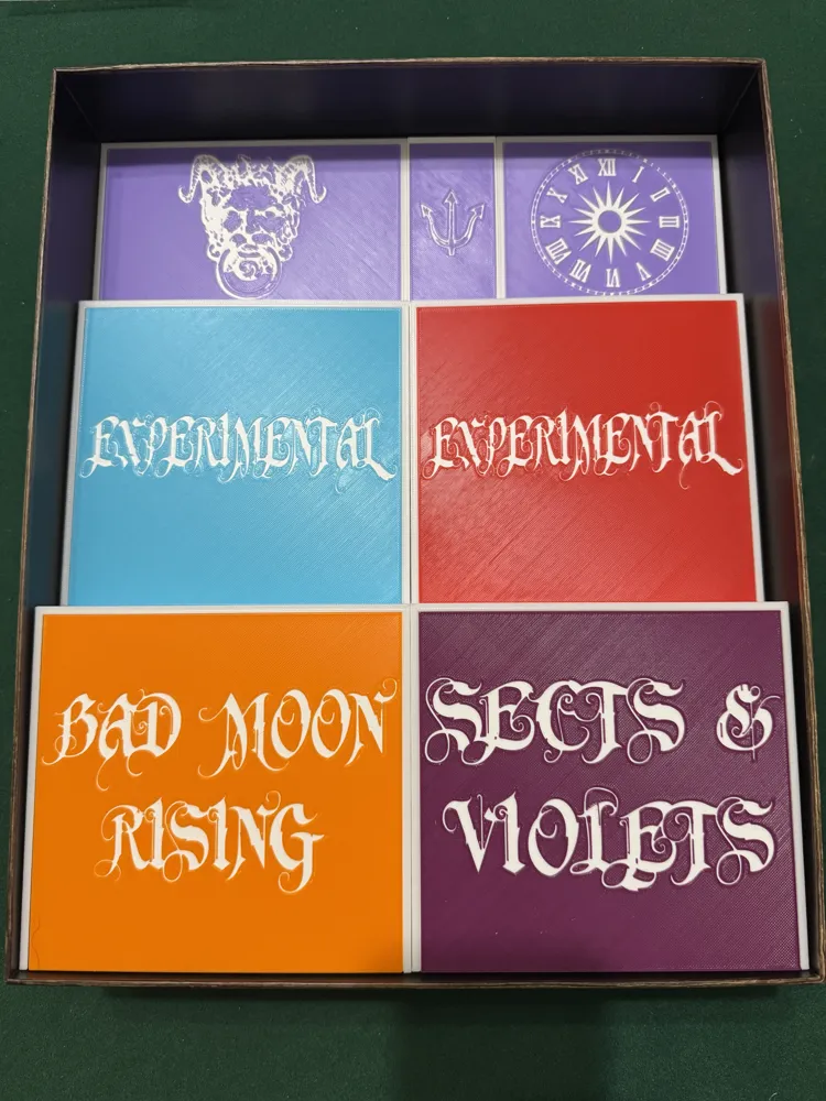 Blood on the Clocktower 整理器垫片 二次创作 - 来自 MisterVickers MakerWorld：免费下载 3D 模型