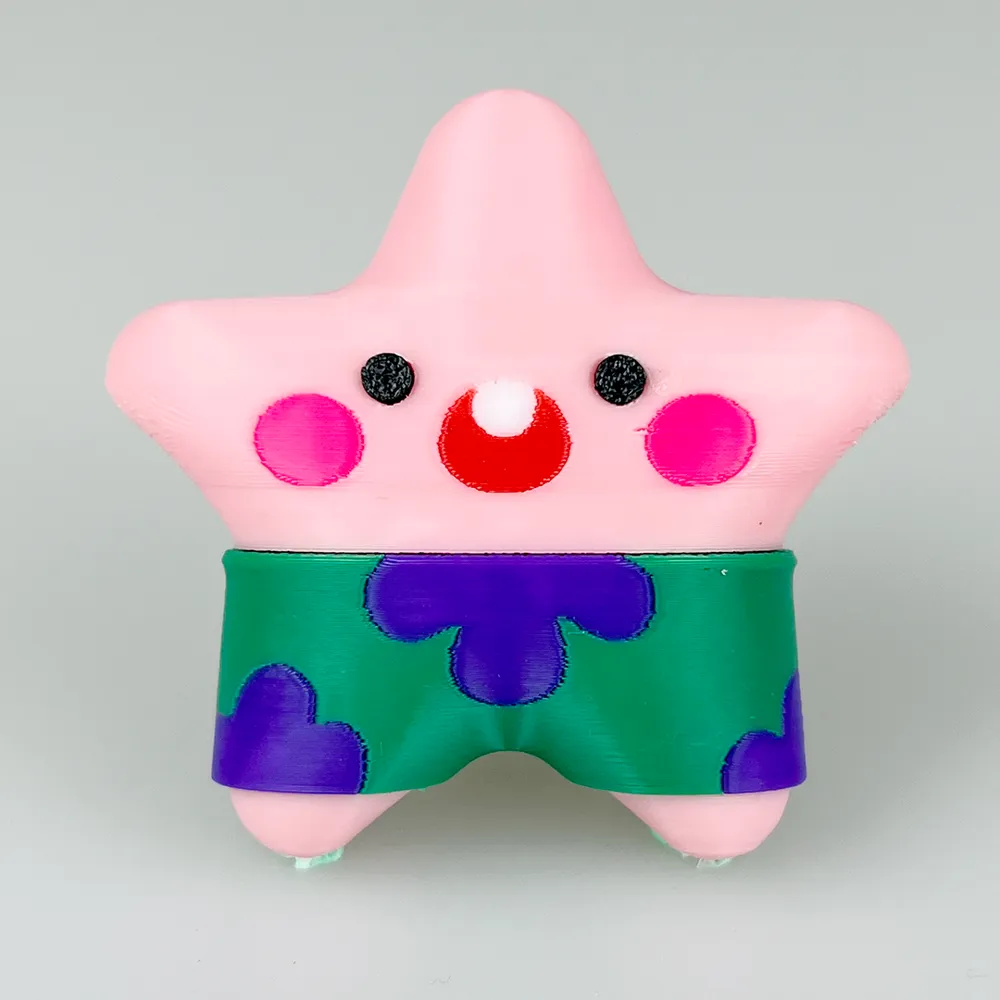 Chibi Patrick Star/Patrick Star - Free 3D Print Model - MakerWorld