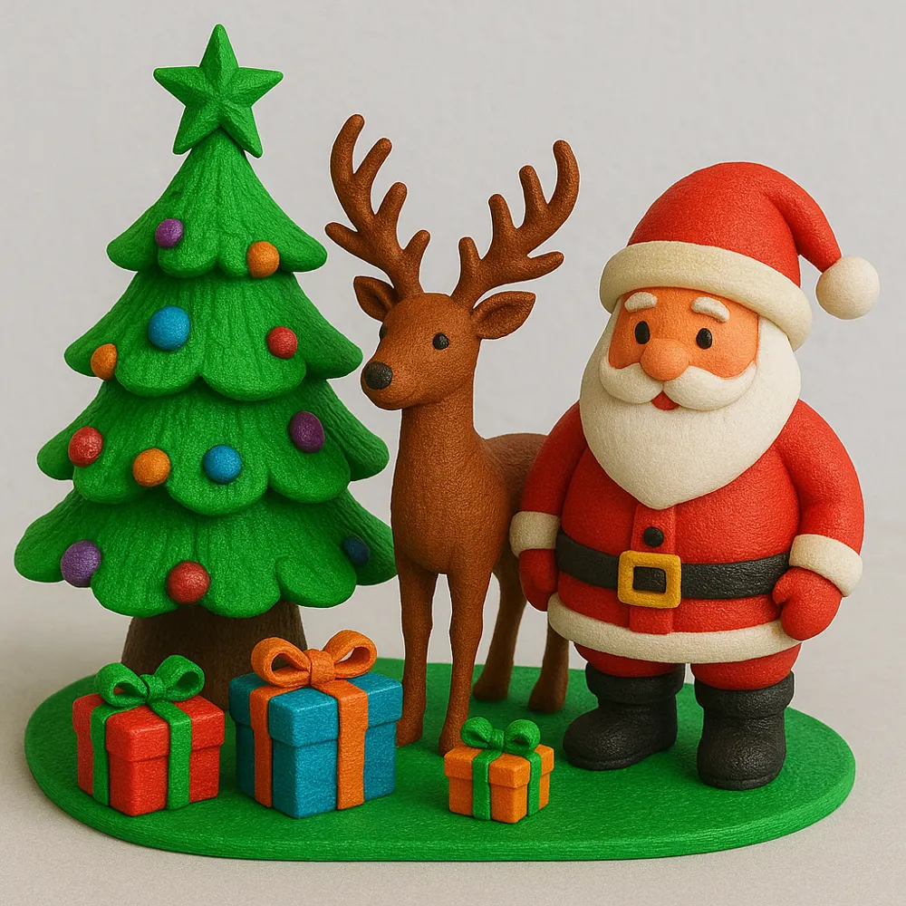 Santa Claus by FormFrei3D MakerWorld: Download Free 3D Models