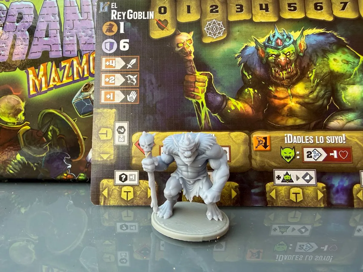 Miniatura Rey Goblin "Epic Tiny Dungeons" - Free 3D Print Model ...