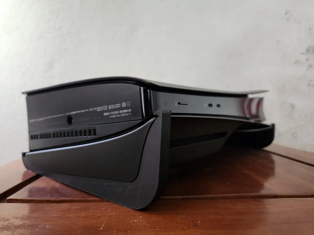 PS5 Slim Disc Horizontal Stand A1 Mini Compatible - Free 3D Print Model ...