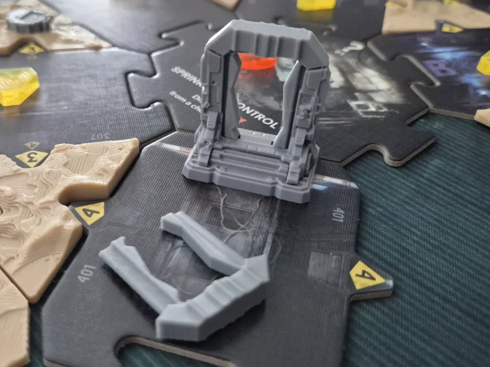 Nemesis Retaliation Destroyed Door - Free 3D Print Model - MakerWorld