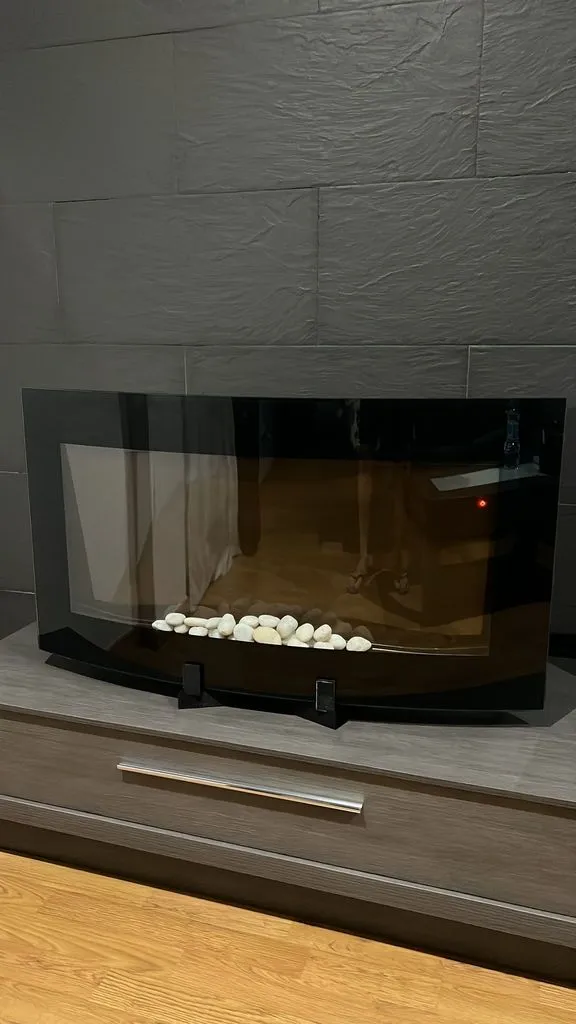 Electric fireplace stand - Free 3D Print Model - MakerWorld