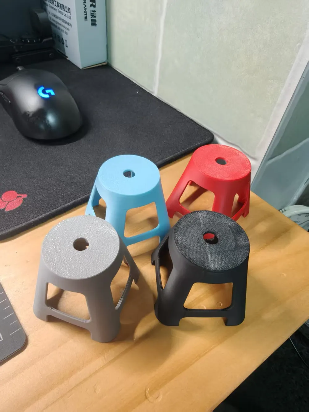 Guangdong plastic stool, chair, stackable - Free 3D Print Model ...