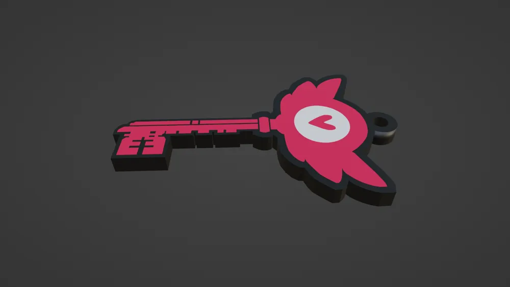 Hotel Hazbin Series Key Fob - Free 3D Print Model - MakerWorld
