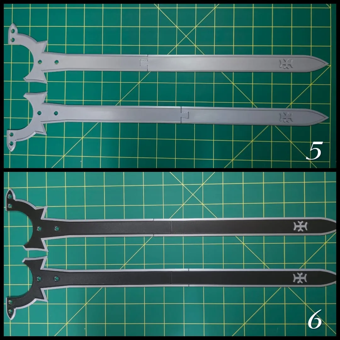 Elucidator Sword Art Online (SAO) - Free 3D Print Model - MakerWorld