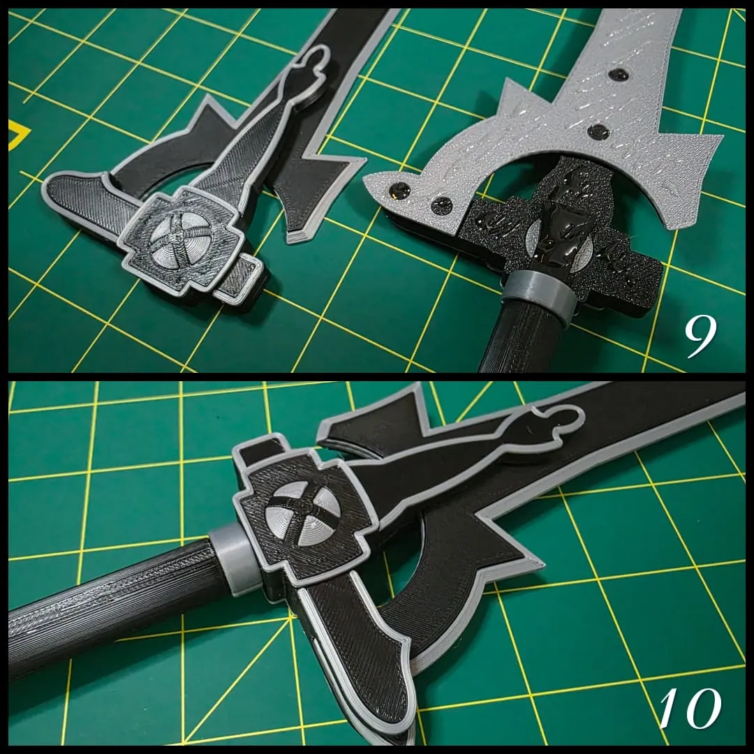 Elucidator Sword Art Online (SAO) - Free 3D Print Model - MakerWorld