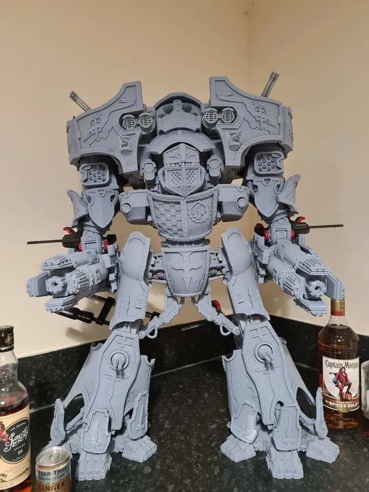 WM - Giant Robot Legs And Feet - Free 3D Print Model - MakerWorld