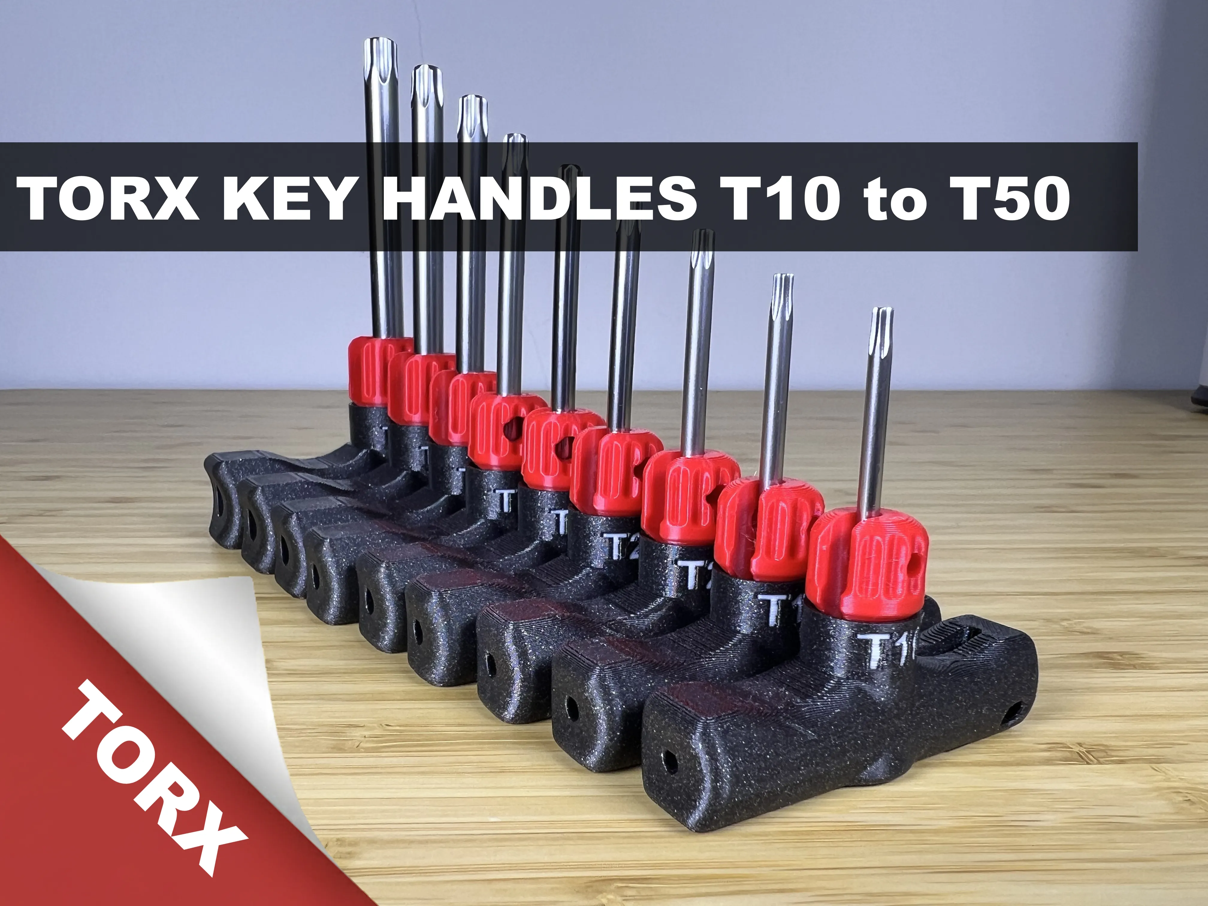 Allen key handles - Print in Place ( Metric ) - Free 3D Print Model ...