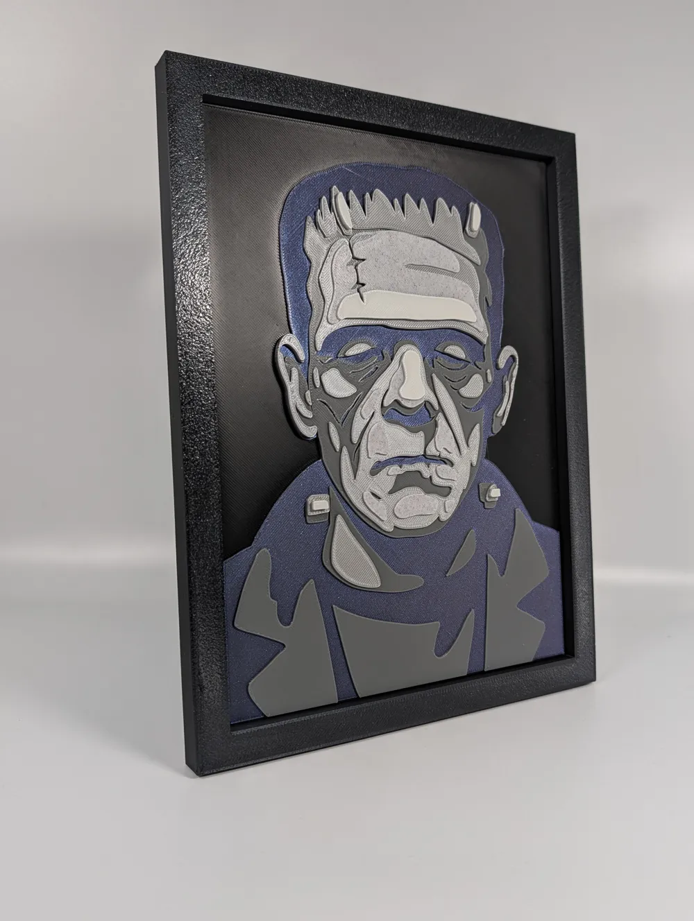 Halloween in Layers: Frankenstein’s Monster - Free 3D Print Model ...