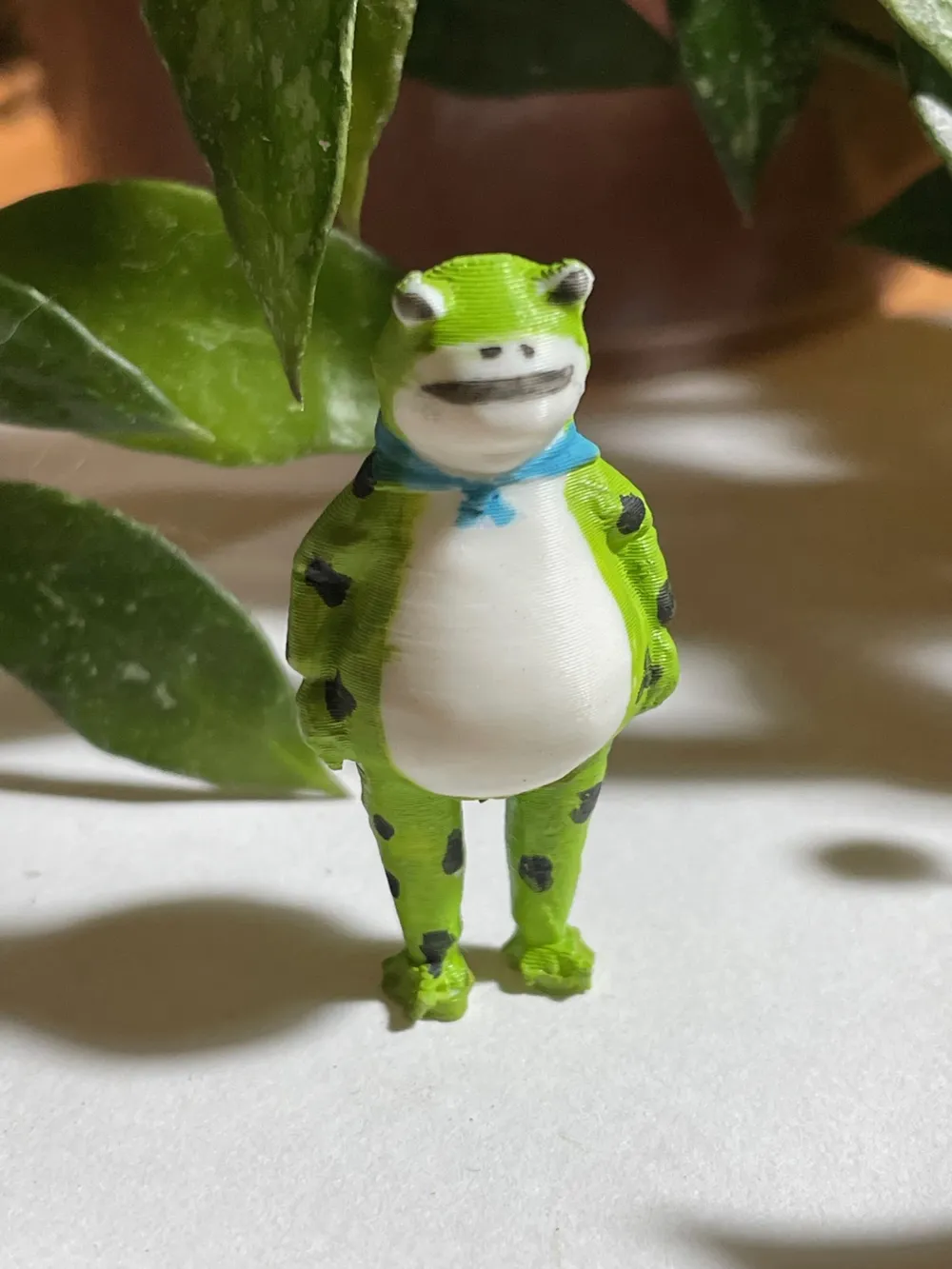 Anti-fascist frog, pocket frog, Portland Frog - Free 3D Print Model ...