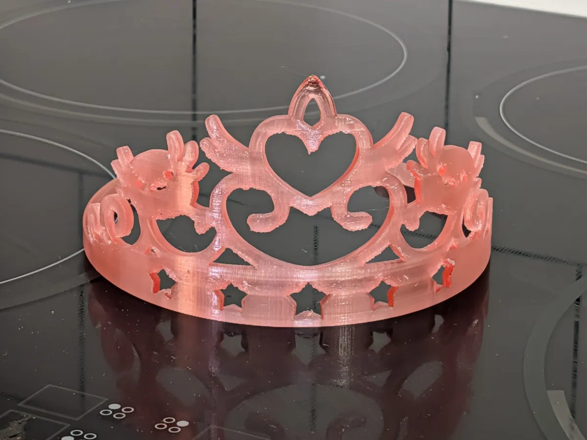 Princess Axolotl Tiara by origin415 MakerWorld: Download Free 3D Models