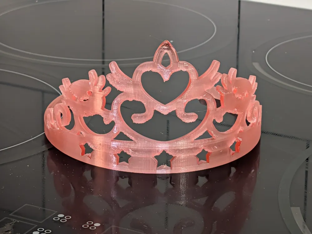 Princess Axolotl Tiara by origin415 MakerWorld: Download Free 3D Models
