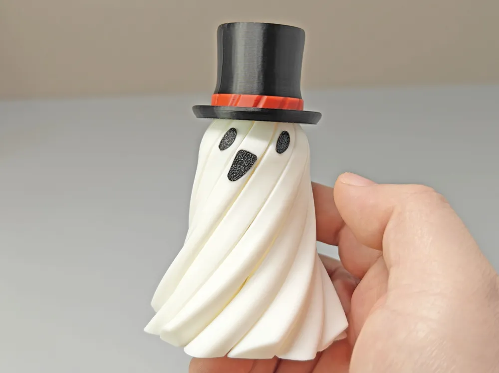 Scared Spinning Ghost with Limiters Spiral Crossover Toy Halloween Toy ...