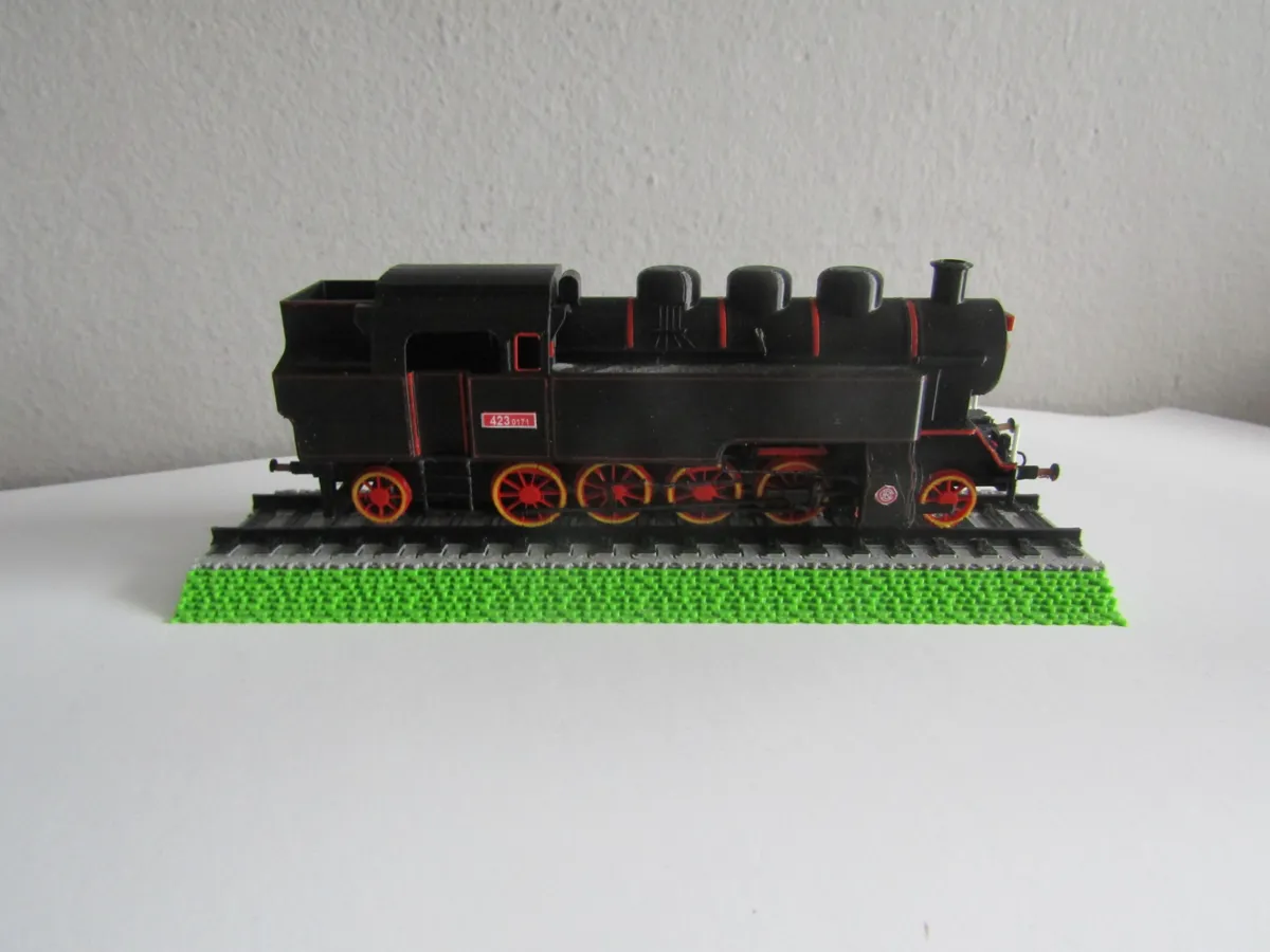 Steam Locomotive 423.0 ČSD (Bejček) H0 - Free 3D Print Model - MakerWorld